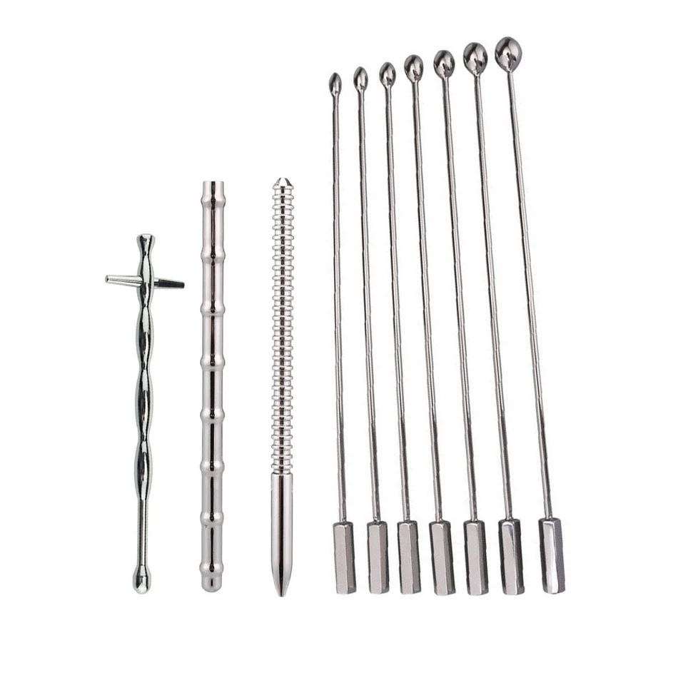 Dilatadores uretral de aço inoxidável, plug de pênis, cateter uretral ...