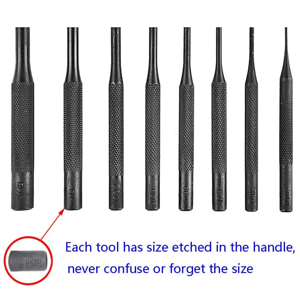 9Db Professional Roll Pin Punch Set Case Grip Punchiths Ékszerek És ...