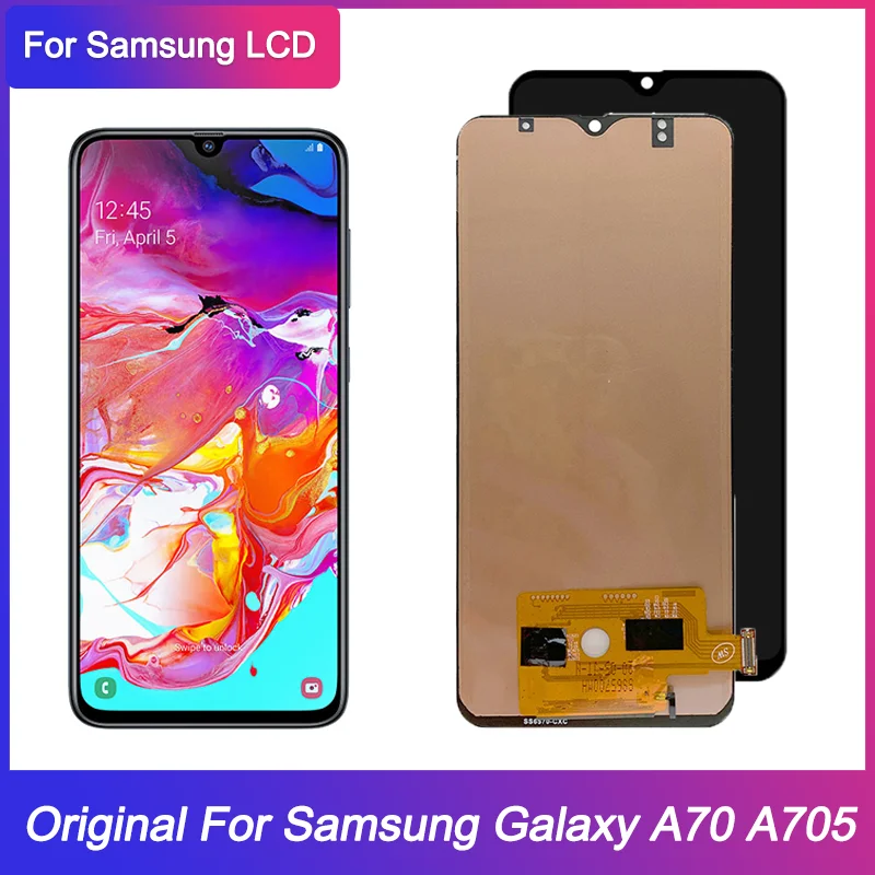 Lcd original para samsung galaxy a70 a705 display touch screen ...