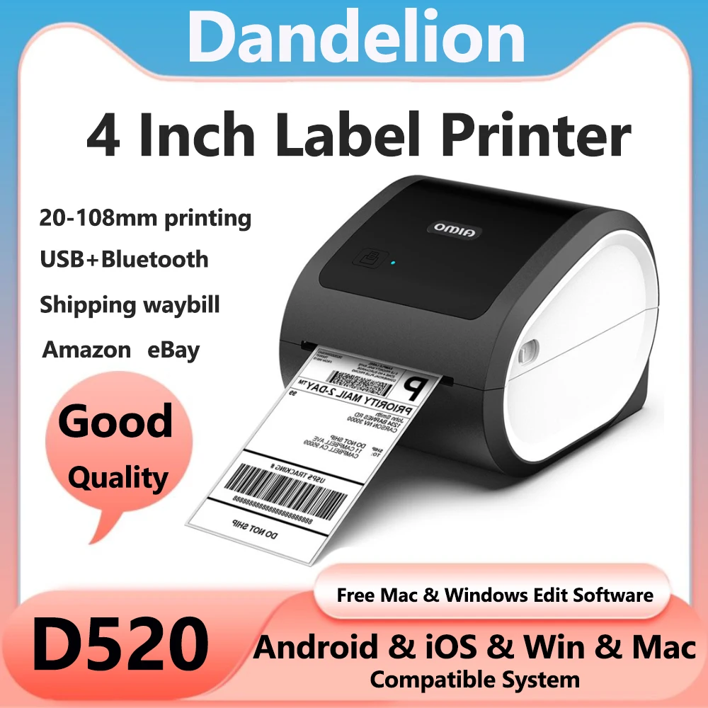 4-Inch-Label-Printer-20-108mm-Printing-Width-With-Free-Mac-System-Edit ...