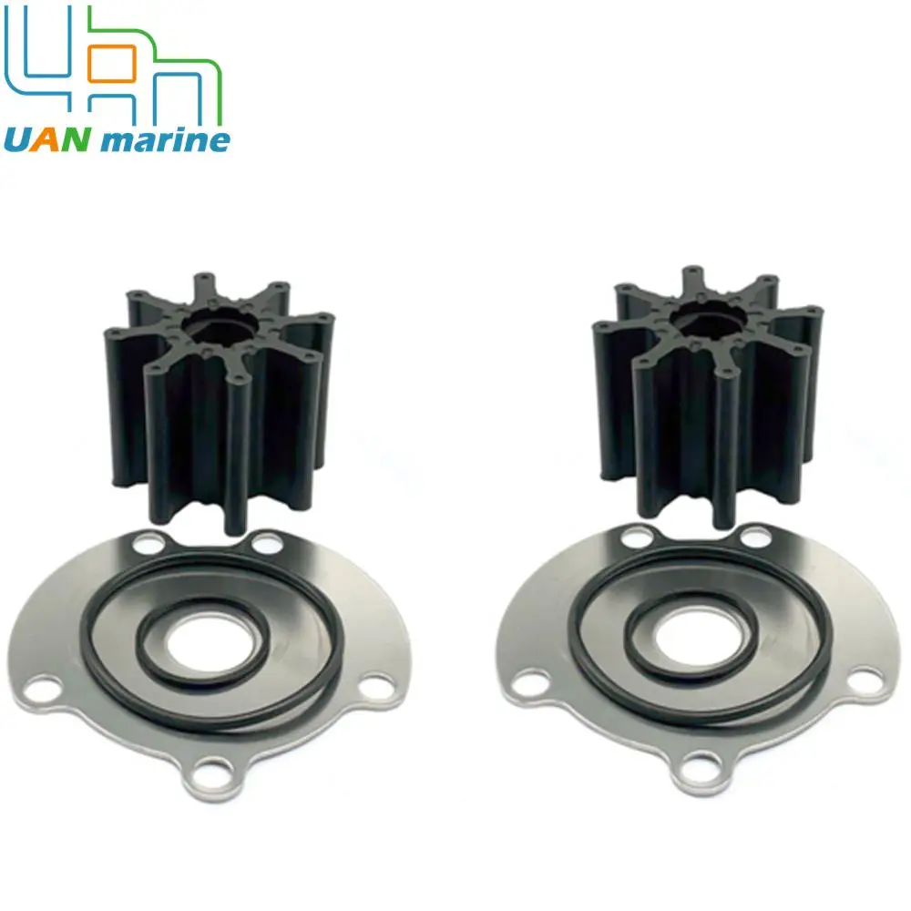 2 PCS Sea Water Pump Impeller For Mercruiser Sterndrives Bravo 1 2 3 47 ...
