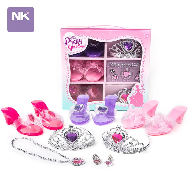 Pretend Play Jewelry Toys Princess Accessories Set for Toddler Girls ...