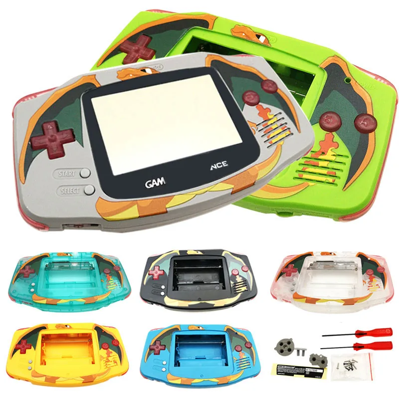 UV Print Customized Repalcement Housing Shell Case For Game Boy Advance ...