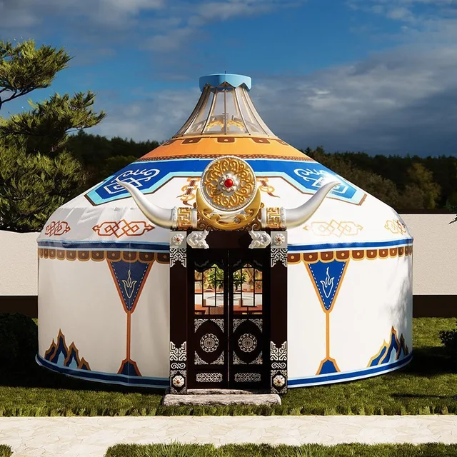 Ger tents outdoor barbecue catering accommodation more organic winter ...