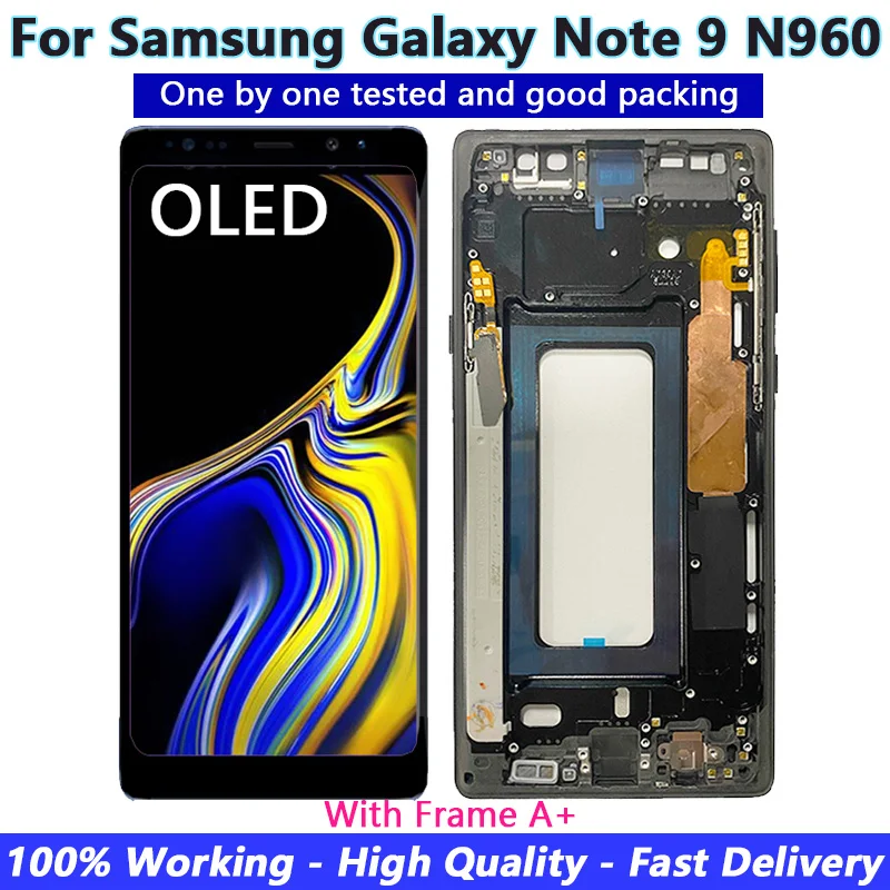 New-OLED-For-Samsung-Galaxy-Note9-LCD-Display-Touch-Screen-Digitizer ...