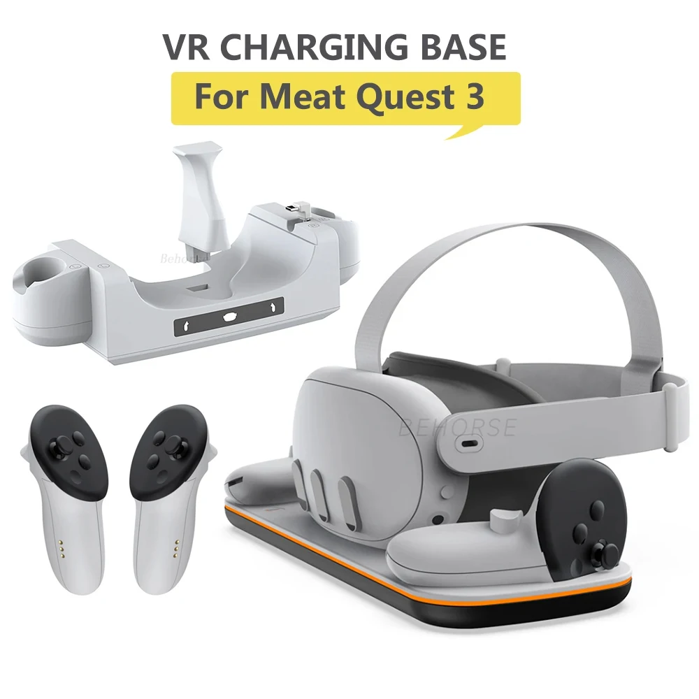 Charging-Base-for-Oculus-Quest-3-VR-Headset-Controller-Charger-Dock ...