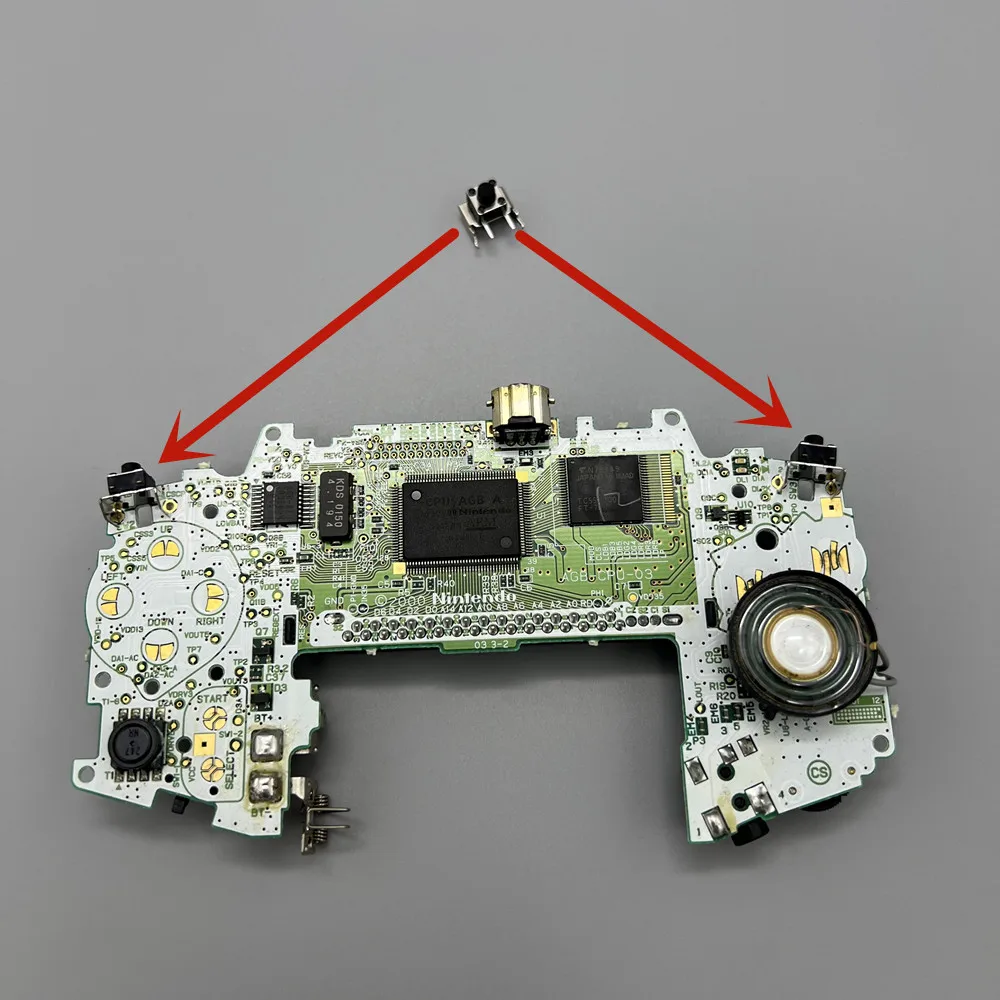 LR micro switch for Gameboy ADVANCE GBA GBASP - AliExpress 44