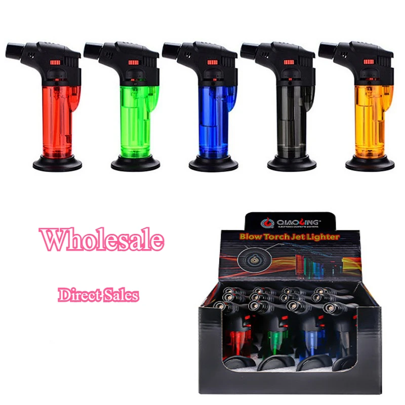Wholesale Torch Jet Flame Lighter Refillable Butane Gas Cigarette ...