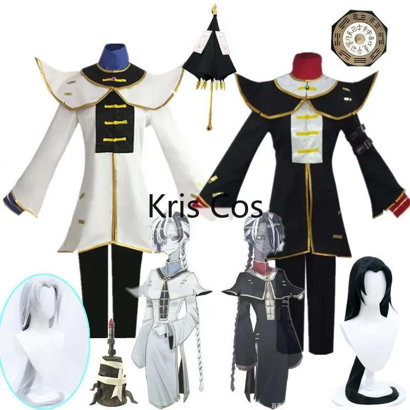 Hot-Game-Identity-V-Black-and-White-Xie-Bi-An-Fan-Wujiu-Cosplay-Costume ...