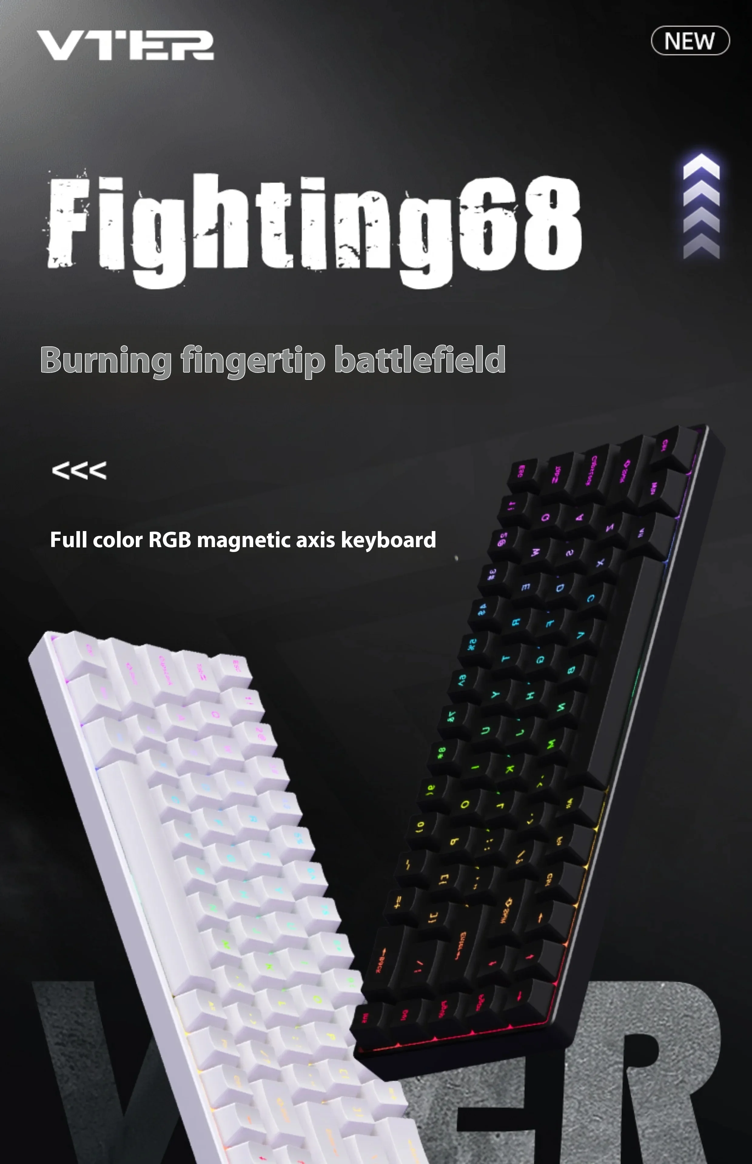 Feker Fighting68 Magnetic Switch Mechanical Keyboard | Unendingtech