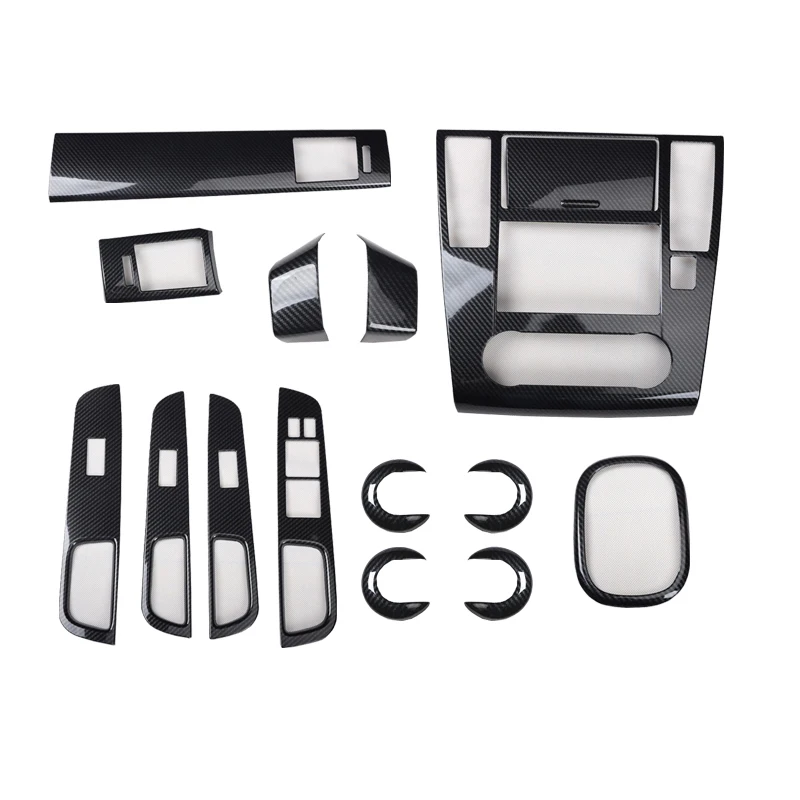 For-Nissan-TIIDA-2004-2005-2006-2007-2008-2009-ABS-Carbon-Fiber-Style ...
