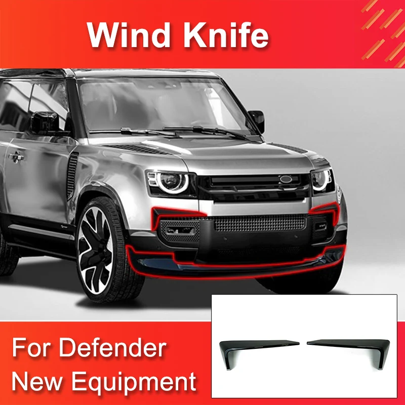 Wind-Knife-for-Land-Rover-Defender-90-110-2020-2023-Air-Knife-90-Gloss ...