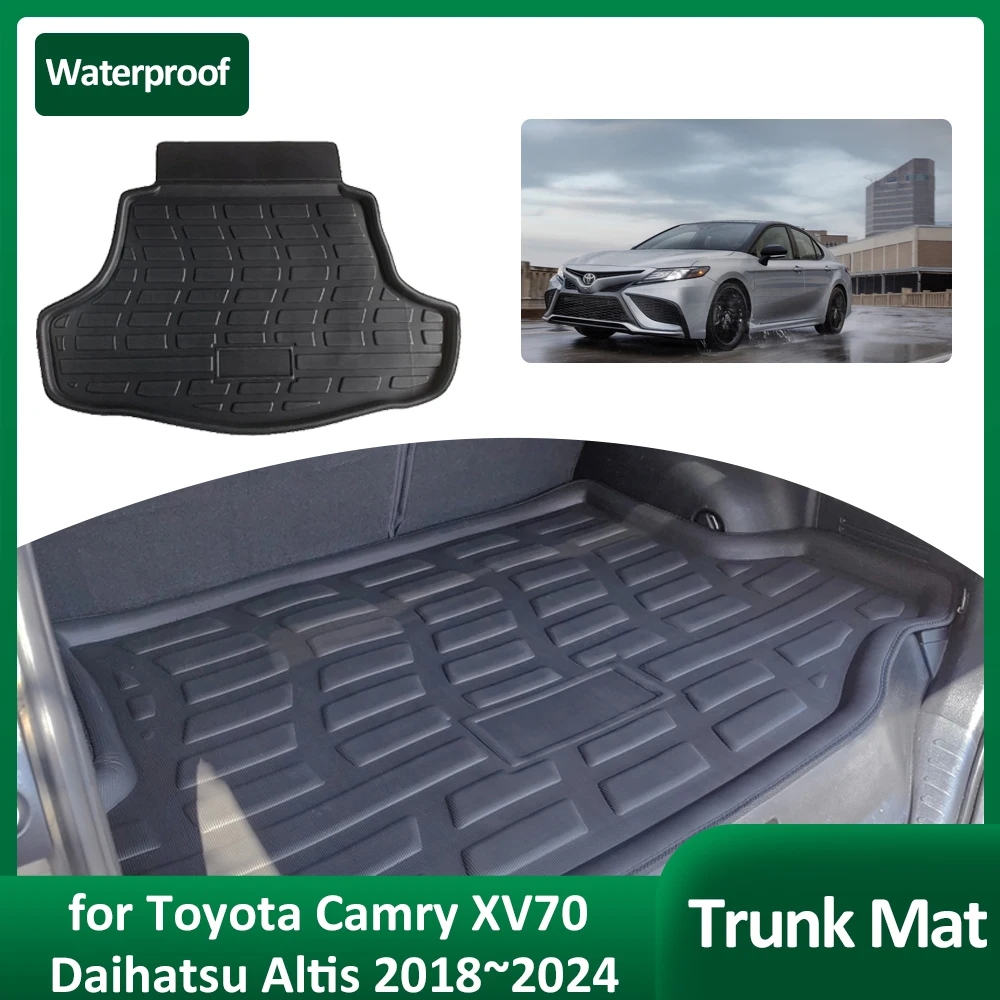 Car-Trunk-Mat-for-Toyota-Camry-8th-Gen-70-XV70-Daihatsu-Altis-2018-2024 ...