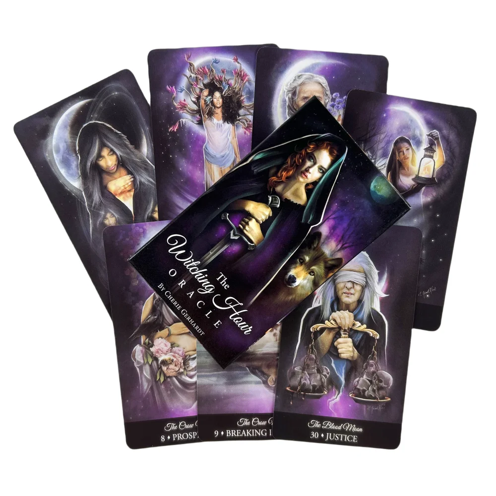 The Witch Hour Oracle Cards Fun To Use Astrology Tarot Divination Deck ...