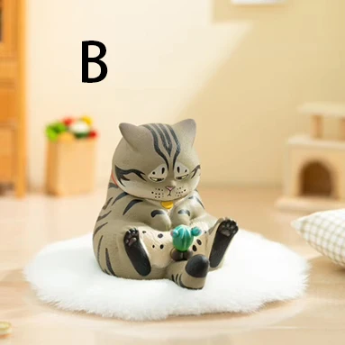 Cjoy mirando fijamente la entrepierna del gato 3 caja ciega animal ...