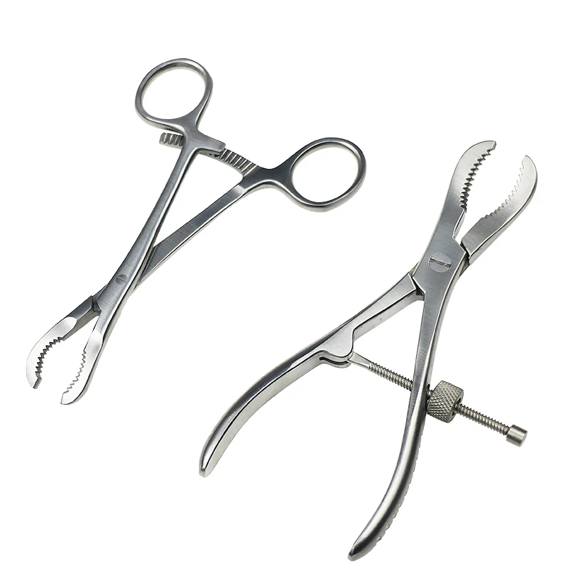 Bone-Holding-Forceps-Stainless-Steel-Toothed-Phalanges-Reduction ...