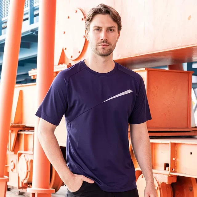 Men's Reflective Quick-Dry Work Shirt - Work Safety Direct