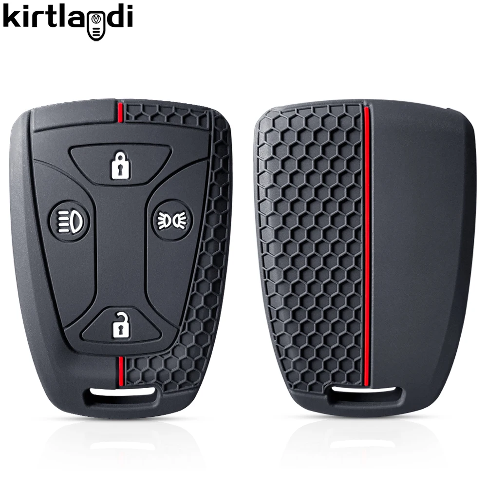 Silicone-Caps-Key-Case-Holder-Car-Key-Cover-Keychain-For-SAAB-Scania ...