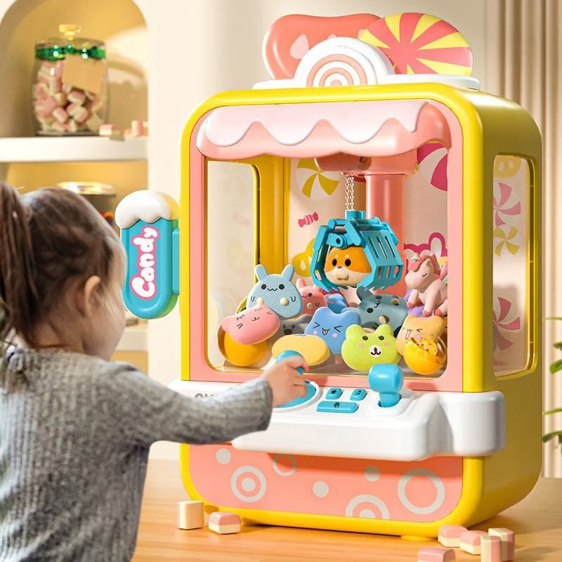 New-children-s-claw-machine-Large-toy-clip-doll-twisting-machine-Home ...