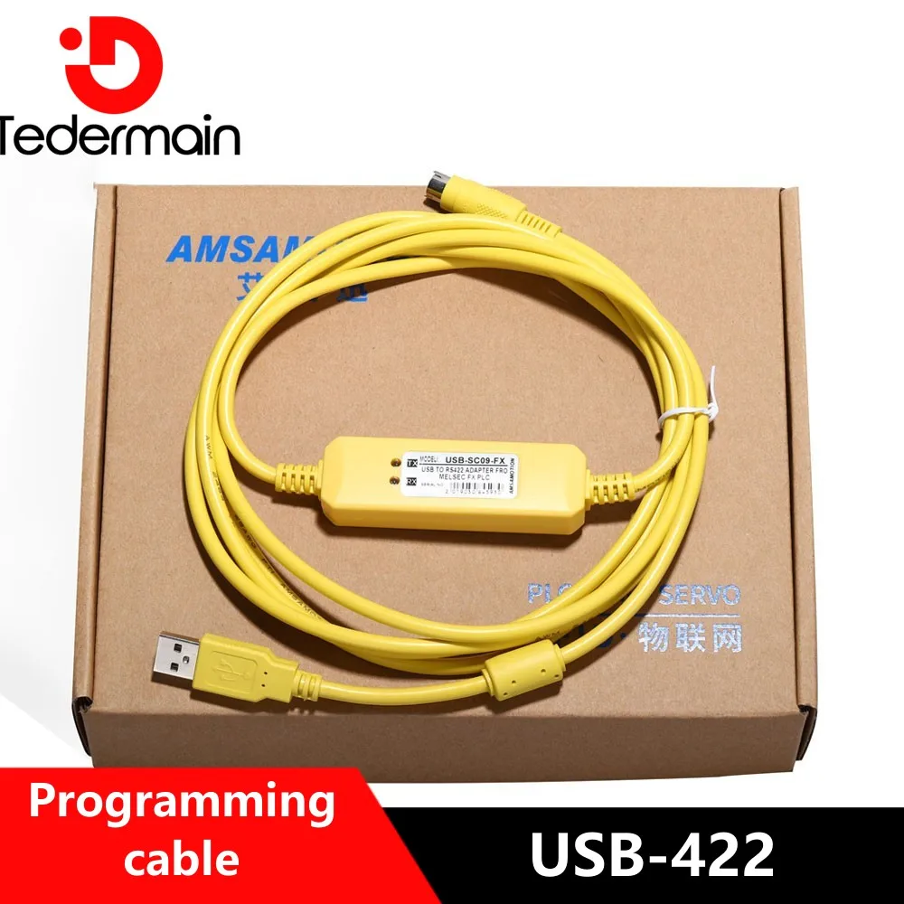 HCFA WECON TX-USB-AW PLC Programming Cable Suitable for Mitsubishi USB ...