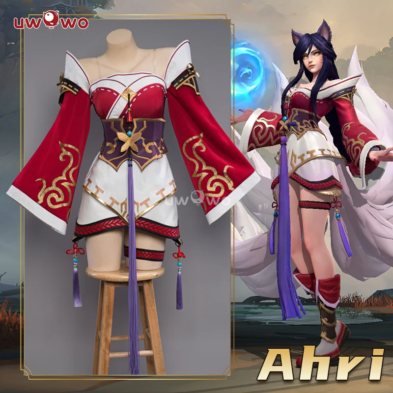 In-Stock-UWOWO-League-of-Legends-LOL-Ahri-Champion-Nine-Tails-Wildd ...