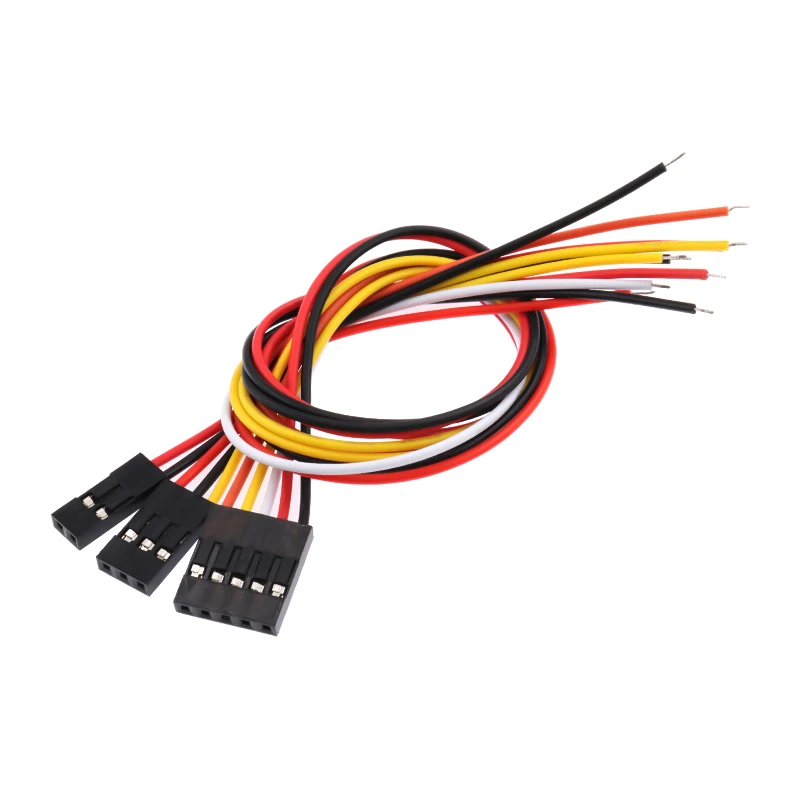 10PCS 20CM Einzigen kopf Dupont Linie Dupont stecker stecker mit kabel ...