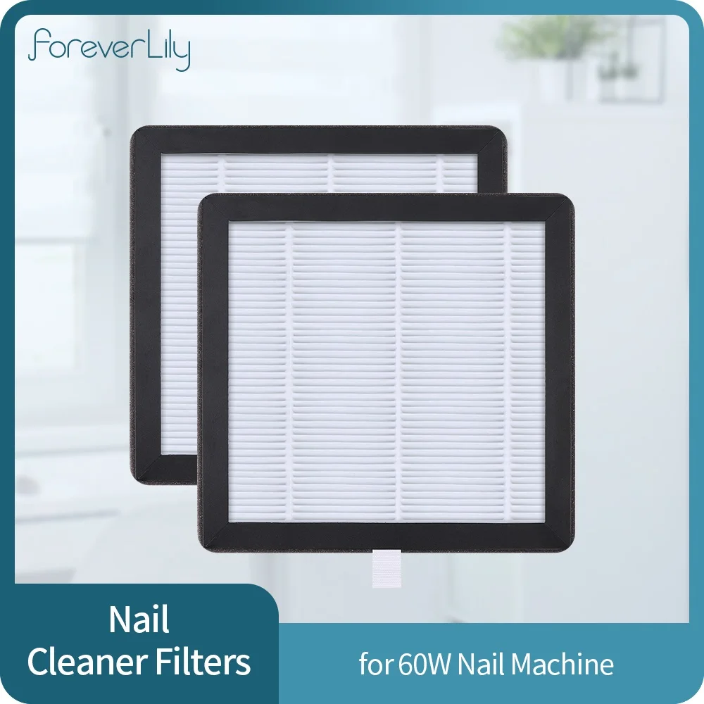 1/2Pcs 60W Nail Dust Collector Filter Manicure Machine Original ...