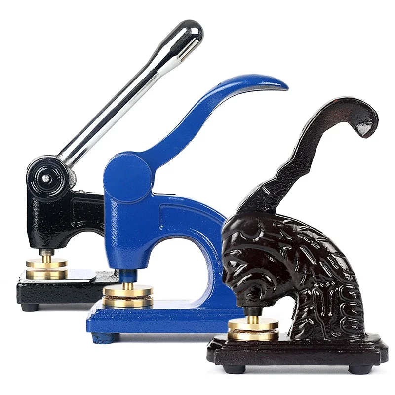 Large-Desktop-Embosser-Steel-Stamp-Customized-Graduation-Certificate ...