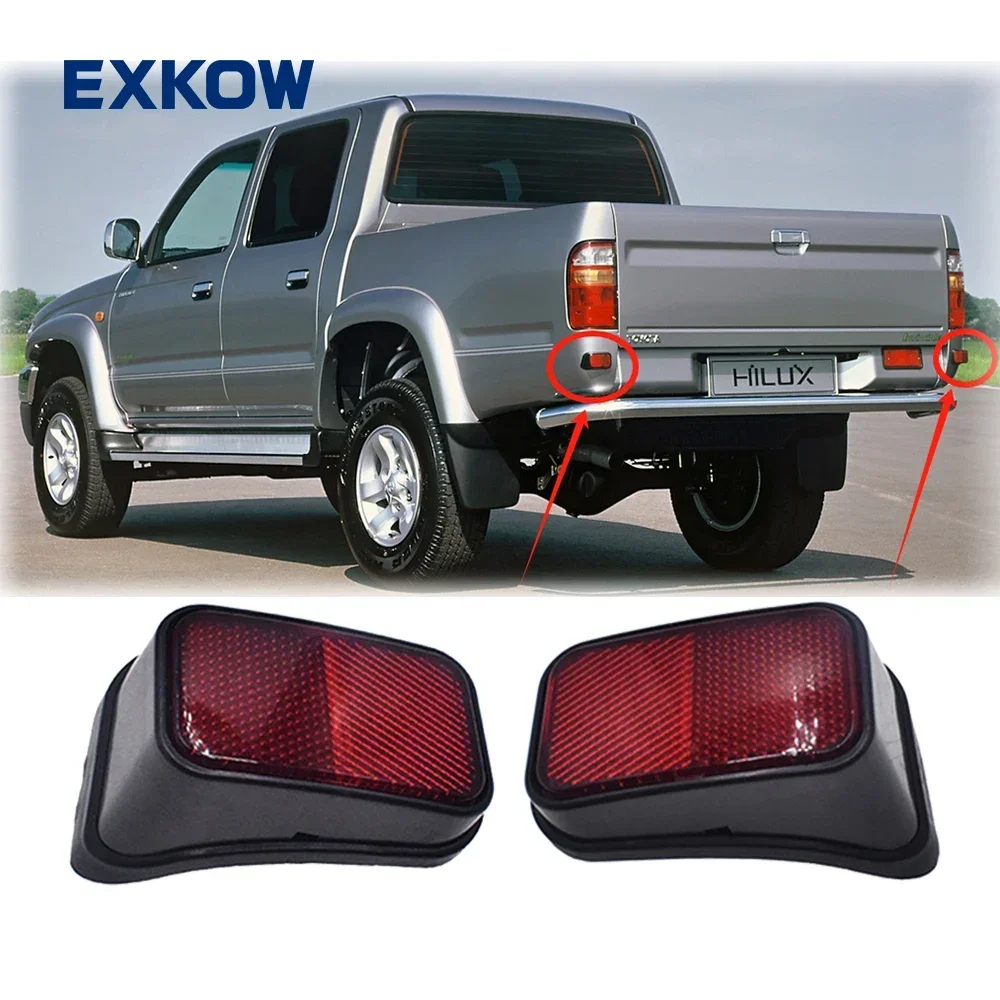 Rear-Tail-Reflex-Reflector-Lamp-Kit-for-Toyota-Hilux-Pickup-1997-2006 ...