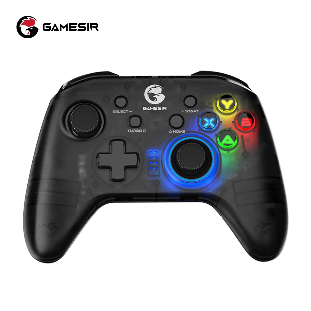 Gamesir T4 Pro 2.4g Controlador Móvel Sem Fio Bluetooth Gamepad Com 6 ...