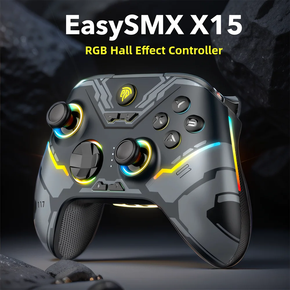 EasySMX-X15-Wireless-Gamepad-Bluetooth-Gaming-Controller-Compatible-with-PC-Phone-Nintendo ...