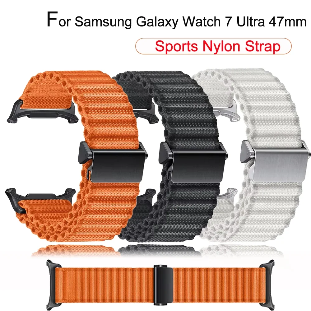 Original-Trail-Band-For-Samsung-Galaxy-Watch-7-Ultra-47mm-Nylon ...