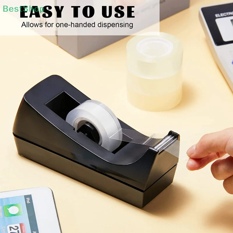 ♥Desktop Tape Dispenser With Non-Slip Base Dispenser Tape Refill ...