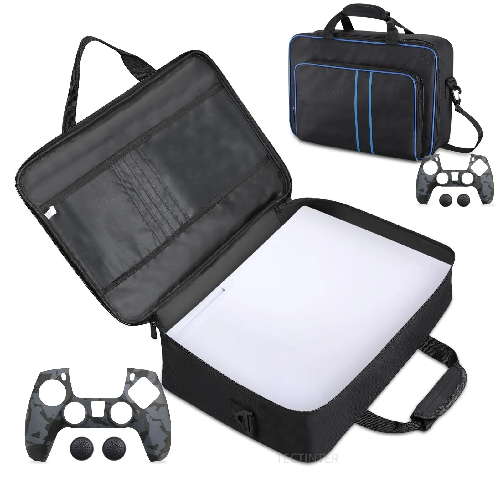 Bolsa-de-almacenamiento-de-viaje-estuche-de-transporte-para-PS5 ...