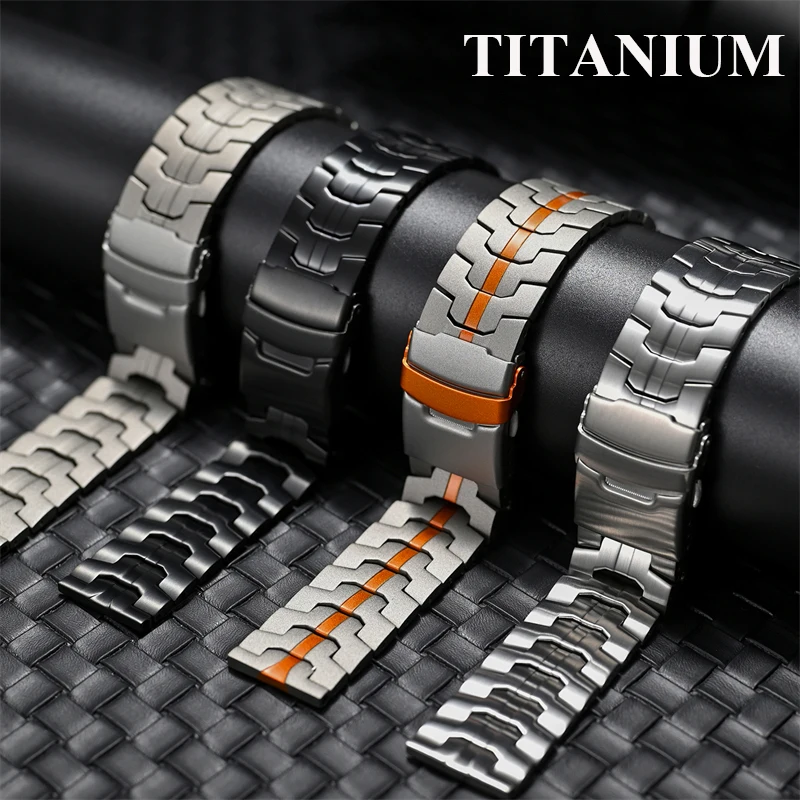 22mm Titanium Strap For Amazfit GTR 47mm GTR4 3 2 2e Metal Band For ...