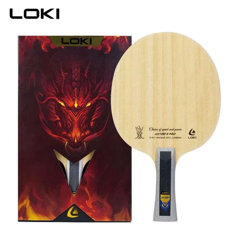 LOKI-RXTON-9Pro-Table-Tennis-Racket-Blade-5-Wood-and-2-CNF-Fiber-Carbon ...