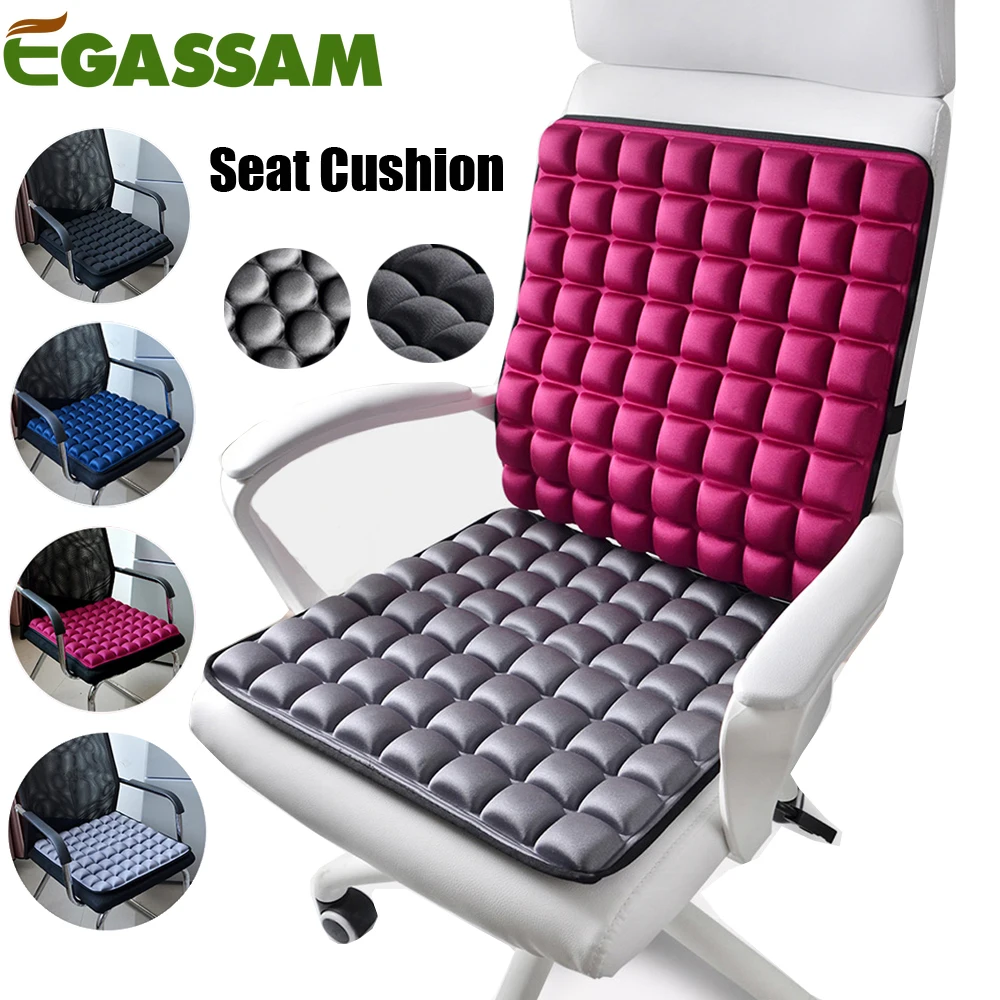 Office Chair Cushion Decompression Cushion, Comfort Memory Foam Seat ...