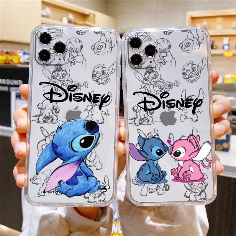 Stitch Baby funda de teléfono transparente para Apple, carcasa bonita ...