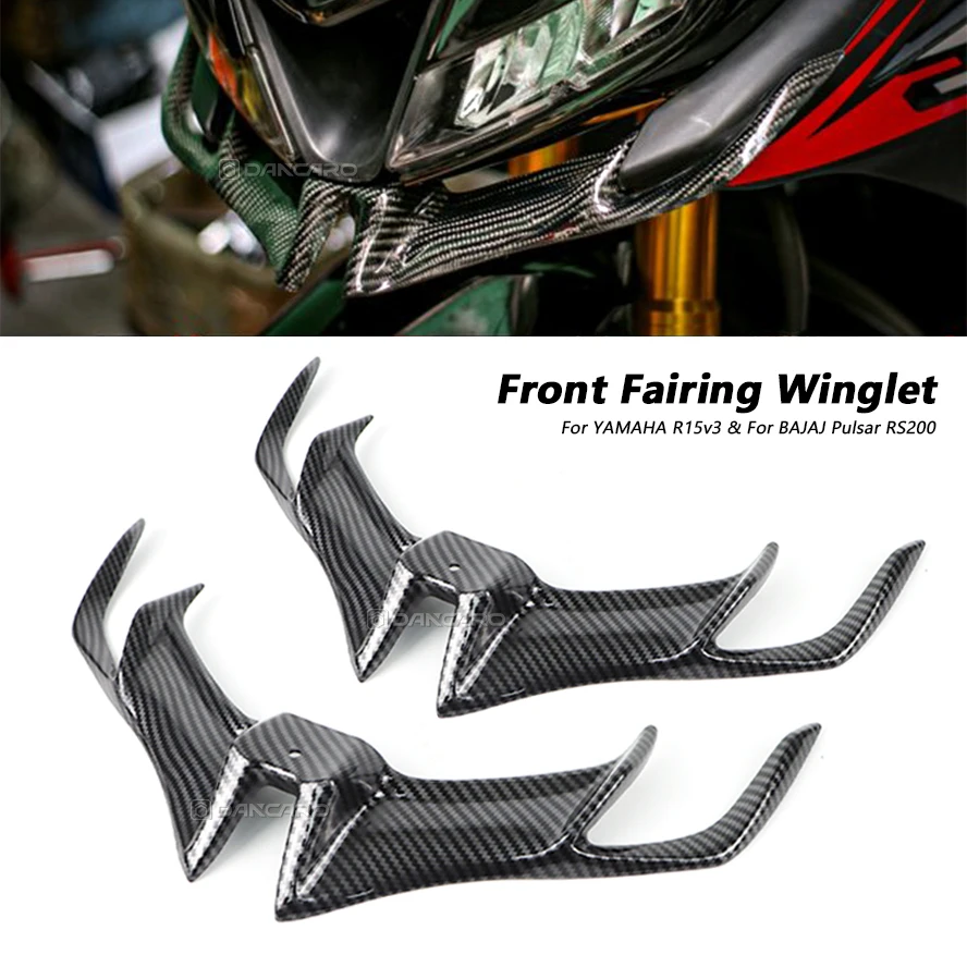Carenagem-dianteira-da-motocicleta-Wing-Guard-Capa-Acess-rios-Winglet ...