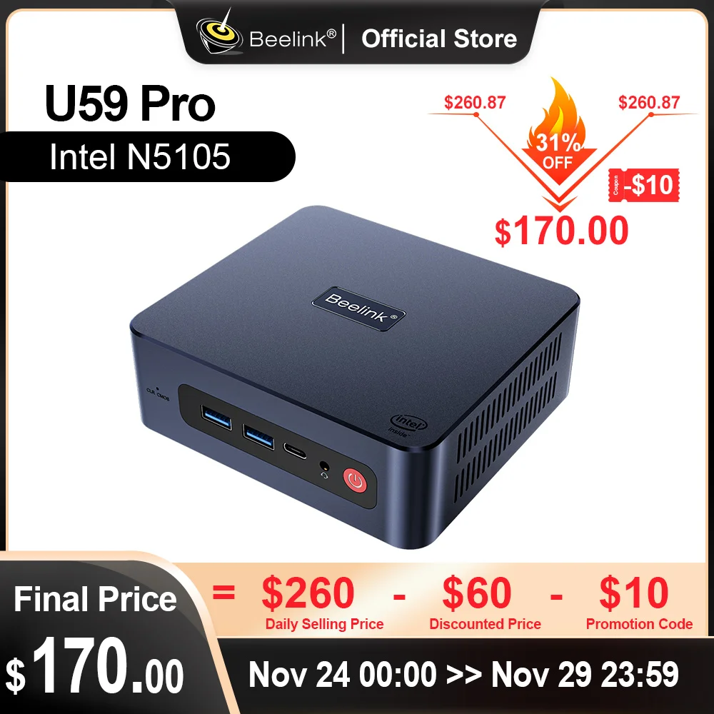 Desktop Gaming Computer | Beelink Mini Computer | Beelink Mini Pc U59 ...