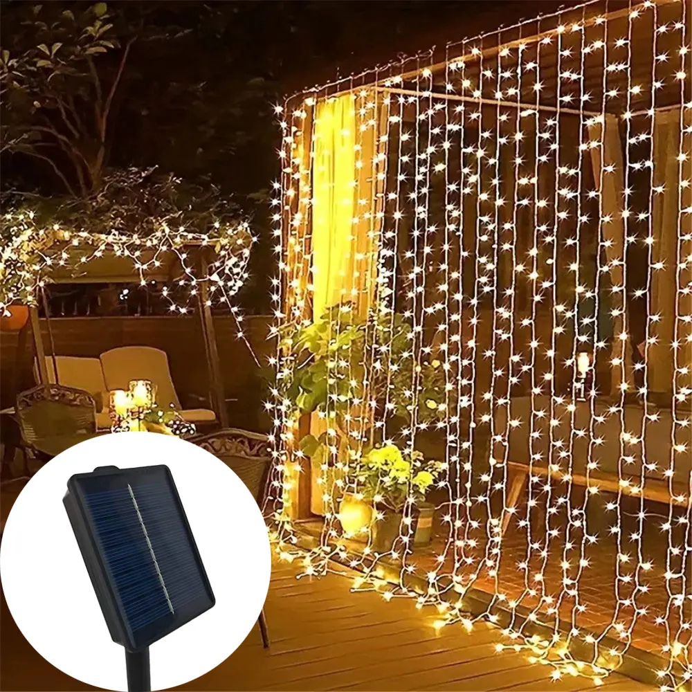 Solar Curtain Light: A Comprehensive Review and Guide for Outdoor ...