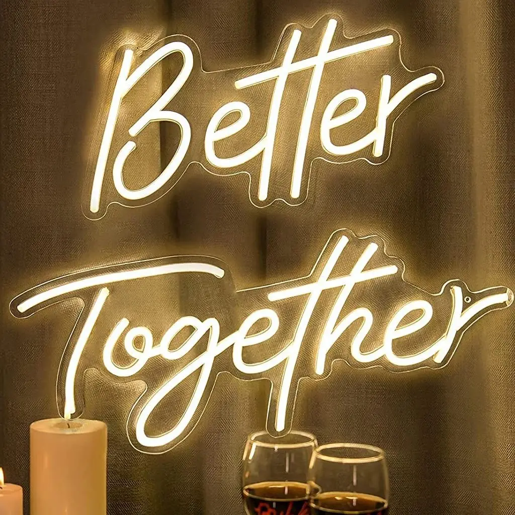 Better-Together-Custom-Neon-Lights-Wedding-Neon-Lights-Birthday-Neon ...