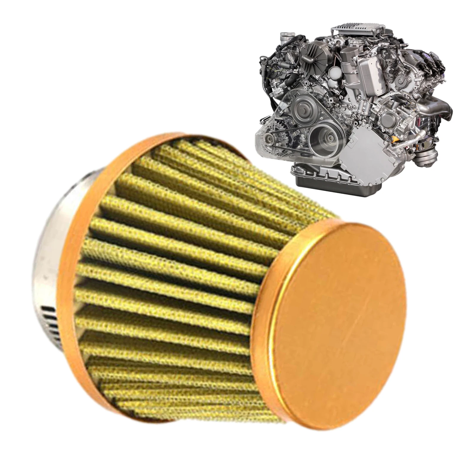 Conical-Air-Filters-Universal-Clamp-on-Air-Filter-Tapered-Cone-Closed ...
