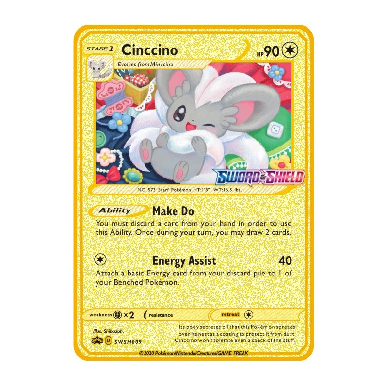 Pokemon Cinccino Card