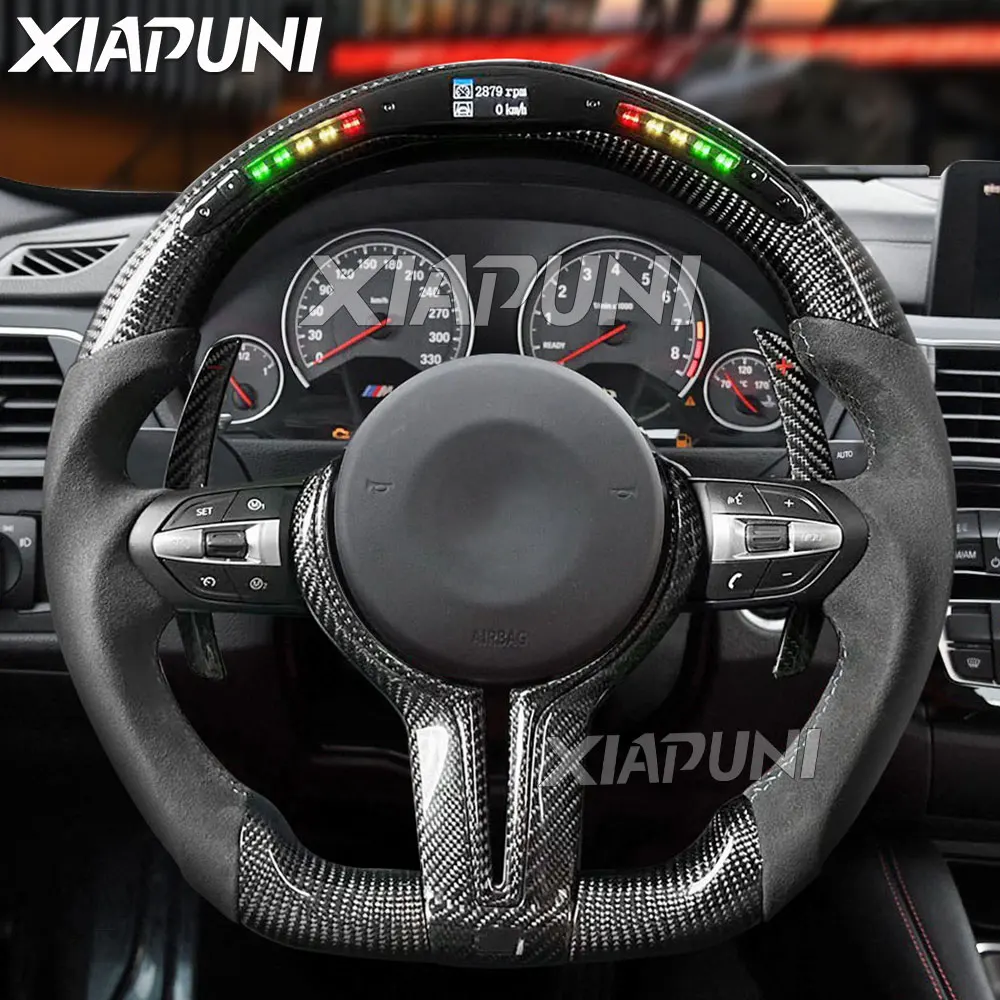 Volante-LED-personalizado-para-BMW-RPM-Paddle-Shift-Roda-esportiva-para ...
