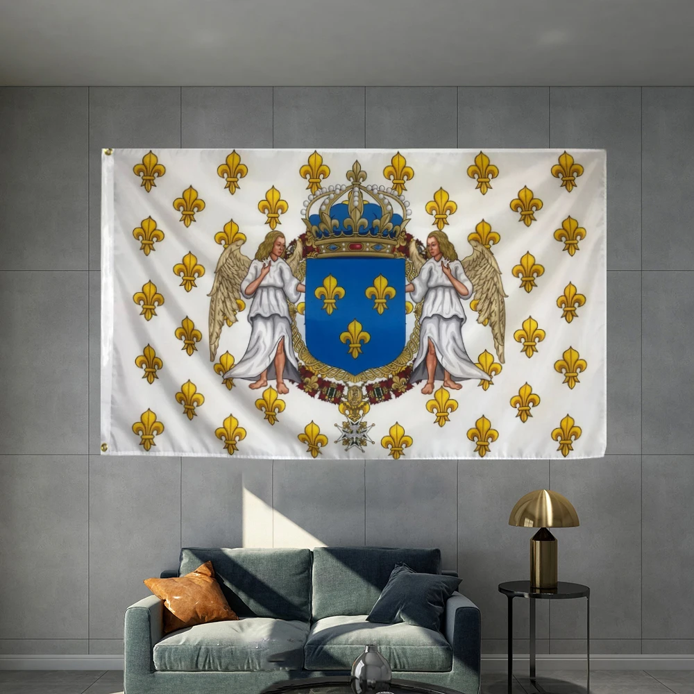 Royal Standard Of The Kingdom Of France 1643-1765 Ensign Flag Hot Sell ...