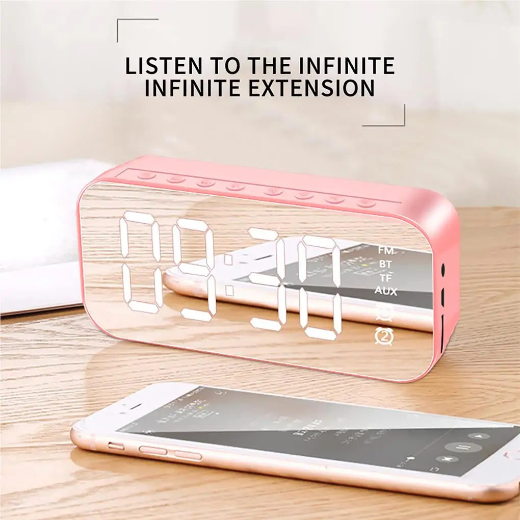 Digital-Alarm-Clock-Electric-Times-Displaying-Devices-Rechargeable ...