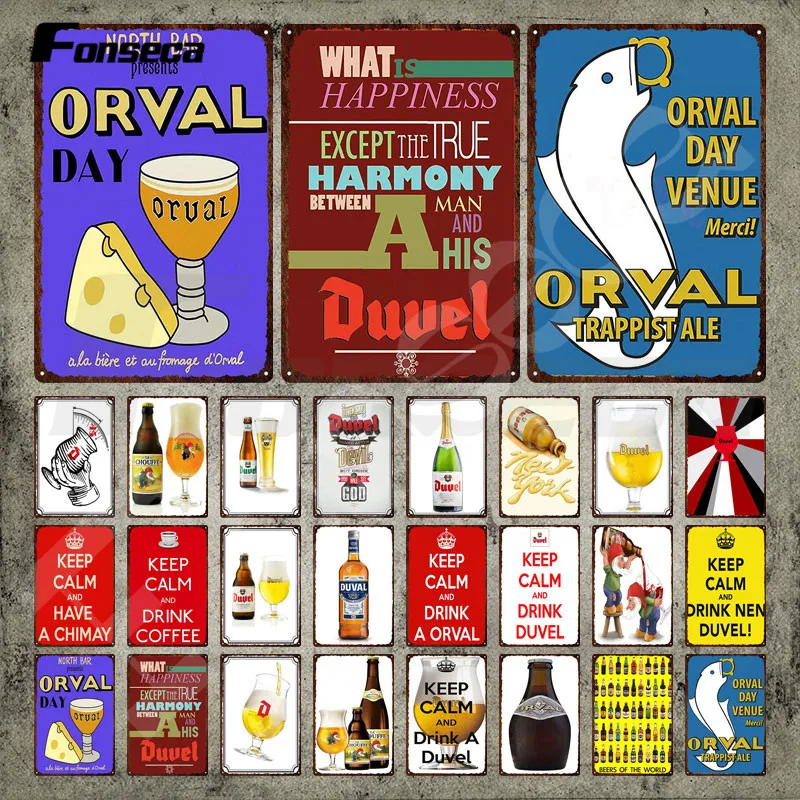 Bira-Metal-burcu-Orval-Duuel-lik-r-Vintage-teneke-i-areti-dekoratif ...