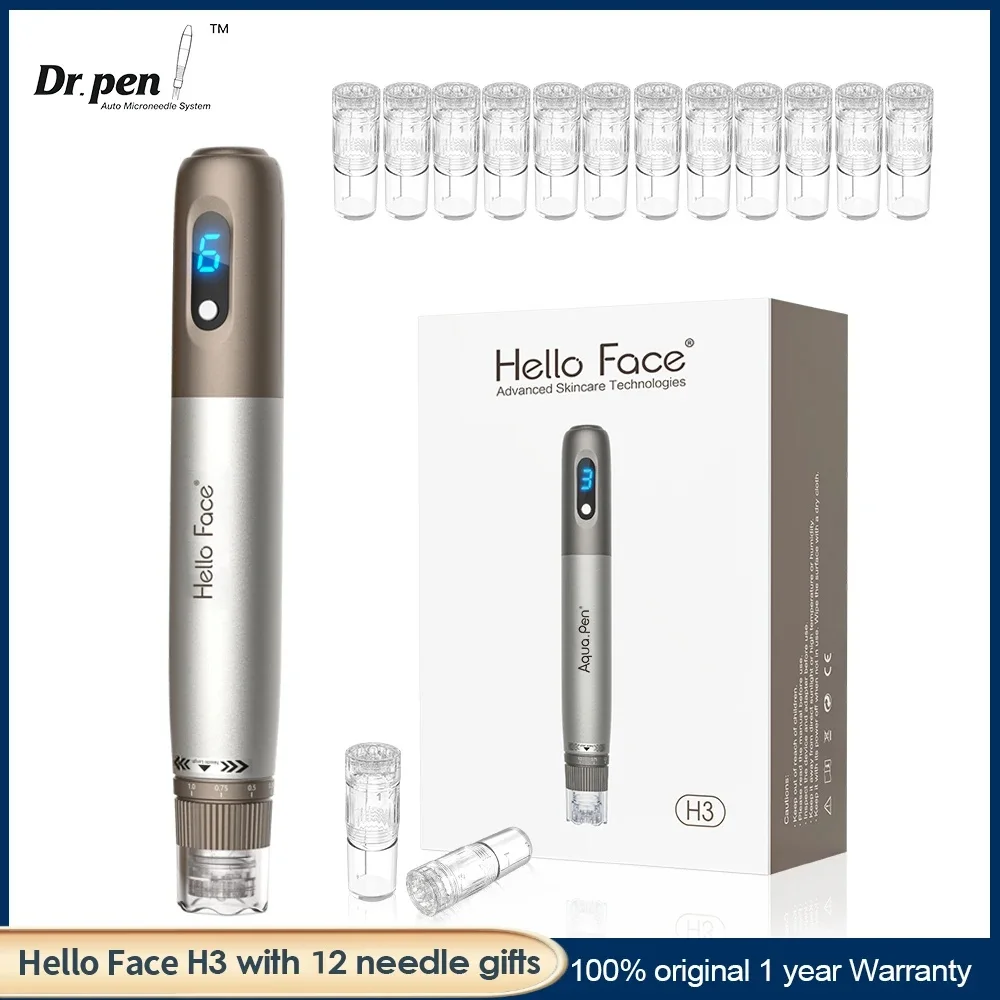 Hydra-pen-H3-Wireless-Derma-Pen-Professional-With-10PCS-Needles ...