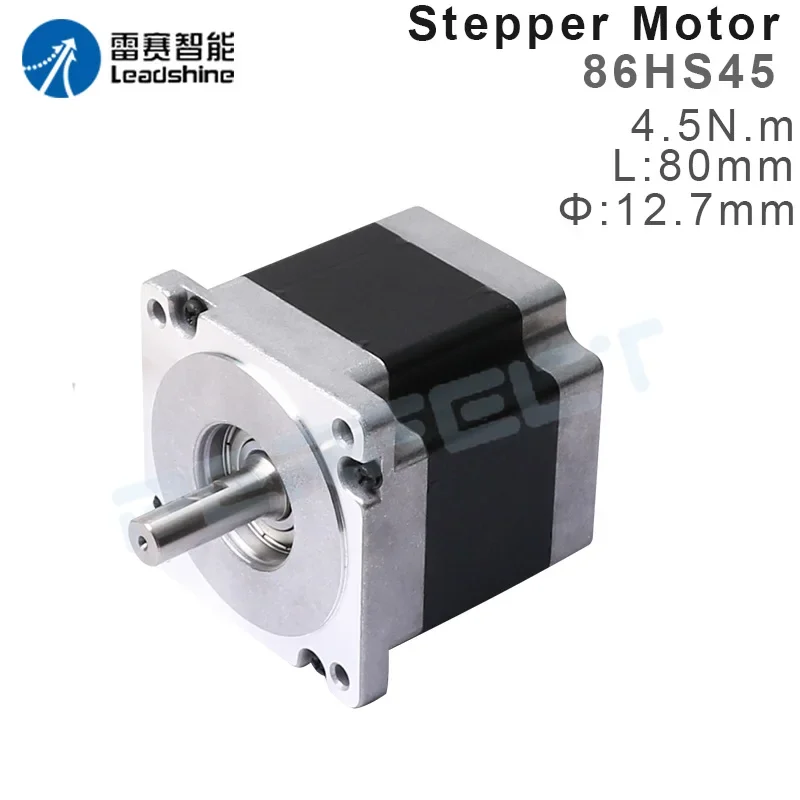 86HS45 Leadshine 4.5Nm 643Oz.in Original 86mm NEMA34 2Phase 4.2A 8-Lead ...